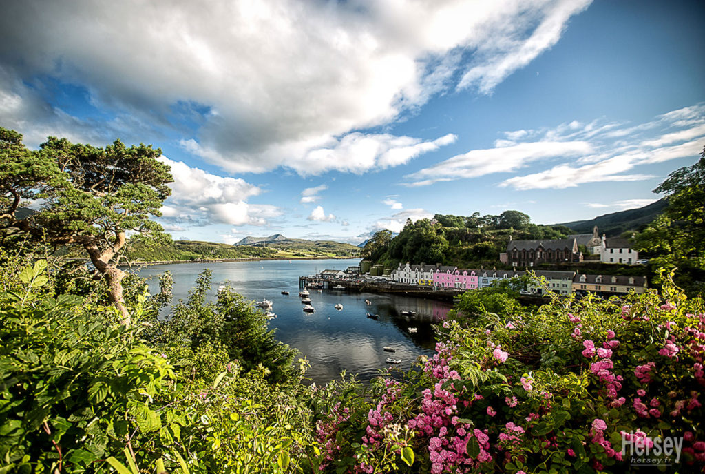 Portree Isle of Skye Scotland - Hersey Photographe Uzès Gard